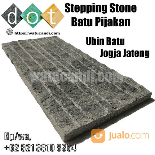 Tegel / Paving Batu Gunung Merapi Kasar Datar Alami. di Kota Jakarta ...