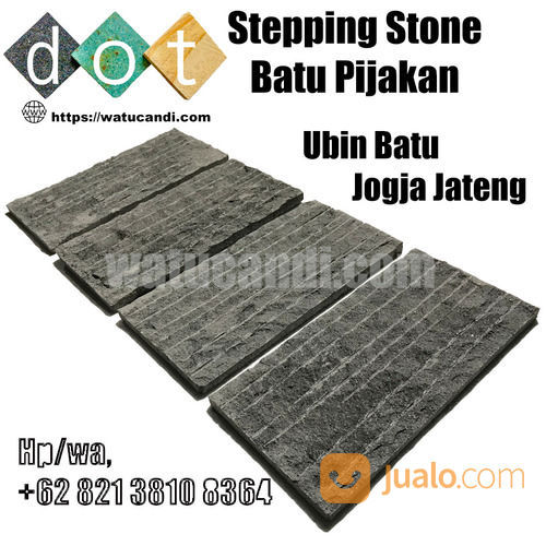 Tegel / Paving Batu Gunung Merapi Kasar Datar Alami. di Kota Jakarta ...