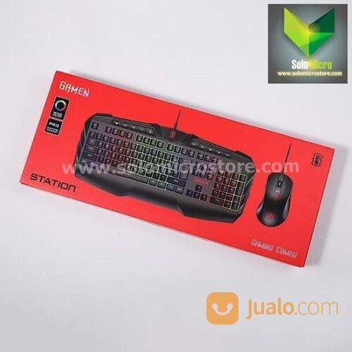 Gamen Station Professional Game Gaming Keyboard + Mouse Combo 3200 DPI ...
