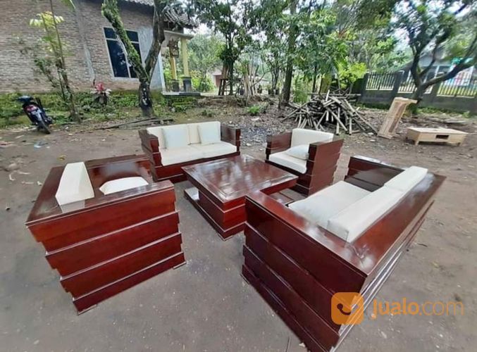 Kursi Sofa Tamu Box Minimalis Set 3211 Meja di Kota Tangerang Selatan ...