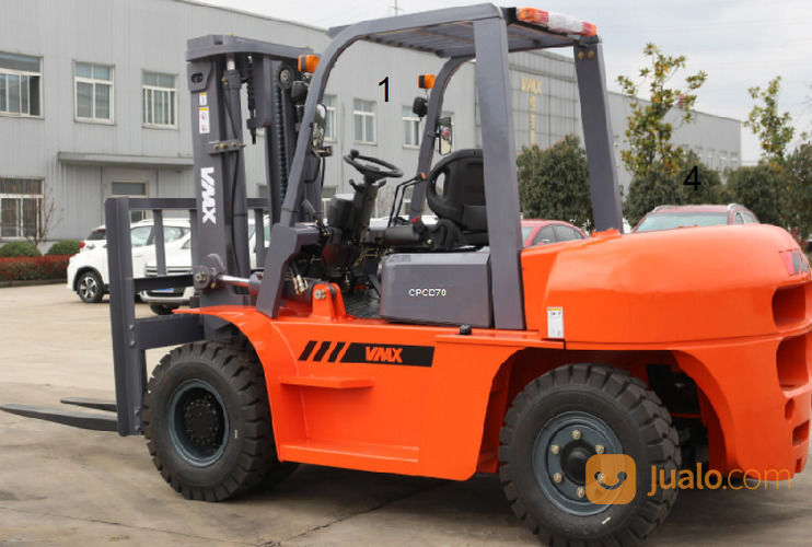 Forklift Diesel 7 Ton Spesifikasi Mesin ISUZU 6BG1 Made In Japan Kendari Sulawesi Tenggara di ...