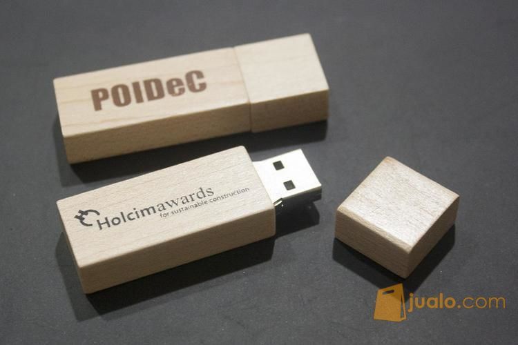 Flashdisk Kayu Kotak FDWD01 - usb promosi di Kota Tangerang, Banten ...