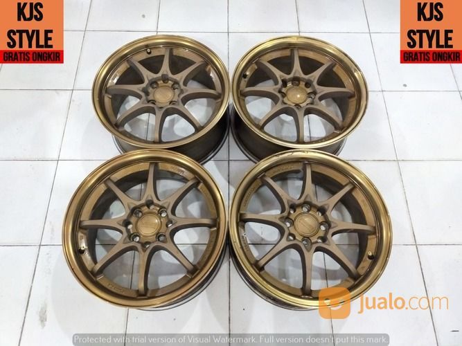 Velg Mobil Second Racing Rays R16 Lebar 7 ET 35 Pcd 4X100-4X114,3 di ...