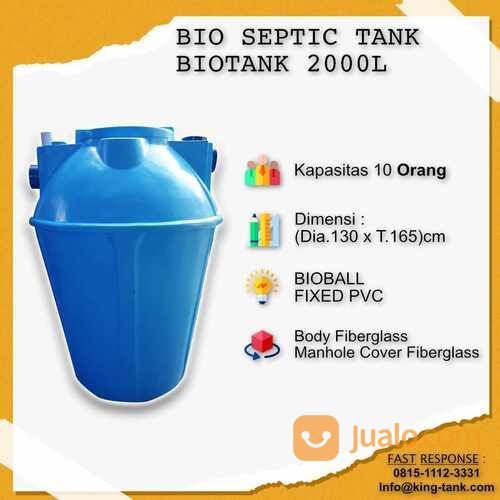 Septic Tank BIOTECH BIOTANK Vertikal 2m3 di Kota Jakarta Barat, DKI ...