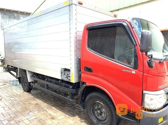 MURAH+BanBARU, Toyota Dyna Engkel LONG 110ST L Box Alumunium 2017 CDE ...