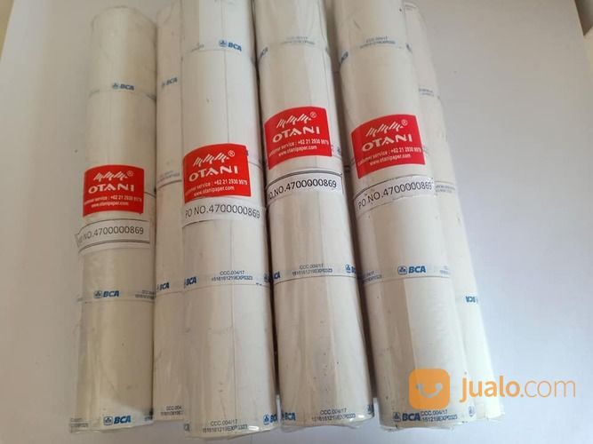 Kertas Thermal Otani Berlogo BCA Uk.56x38 Ready Stock Berkualitas Murah ...