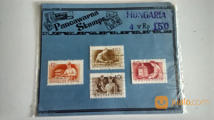PERANGKO JADUL HONGARIA EDISI PEKERJA Pancawarna Stamps di Kota ...