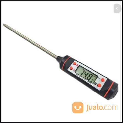 Digital Food Thermometer Makanan Termometer BBQ Masakan Kopi Air Susu ...