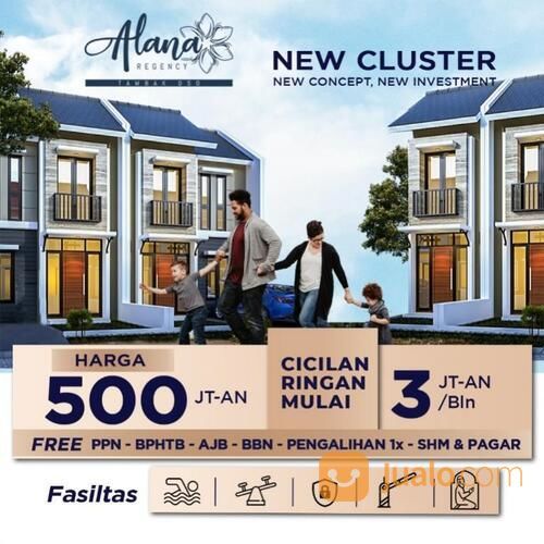 Rumah Alana Regency Cicilan 3 Jutaan Free SHM, PPN, BPHTB di Kota ...