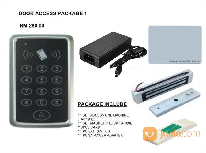 PAKET ACCESS CONTROL AKSES KONTROL SYSTEM / ACCESS DOOR SYSTEM di Kota ...