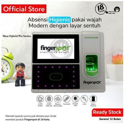 Mesin Absensi Fingerprint New Fingerspot Hybrid Pro Series di Kota ...