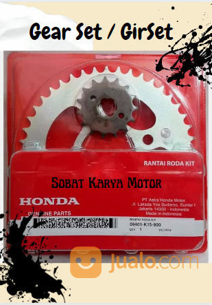 Ready Gear Set CB150R Old K-15 Ori AHM di Kab. Sidoarjo, Jawa Timur ...