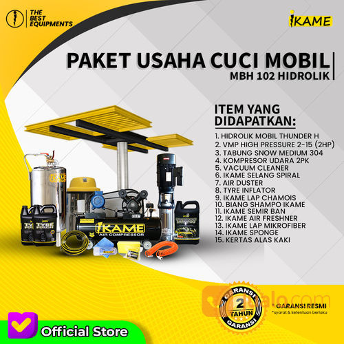 Paket Usaha Cuci Mobil 1 Hidrolik Tipe H di Kota Kendari, Sulawesi ...