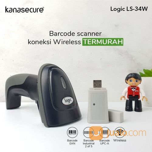Barcode Scanner Koneksi Wireless LS-34 W di Kota Denpasar, Bali | Jualo.com
