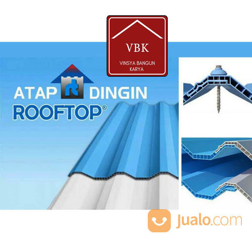 Atap UPVC Rooftop Atap Dingin Untuk Rumah Anda di Kota Blitar, Jawa ...