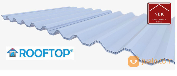 Atap UPVC Rooftop Semi Transparant di Kota Surabaya, Jawa Timur | Jualo.com