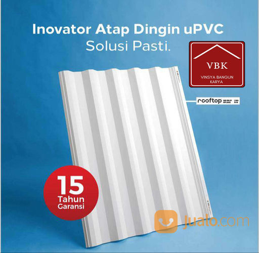 Atap UPVC Rooftop Semi Transparant di Kota Surabaya, Jawa Timur | Jualo.com