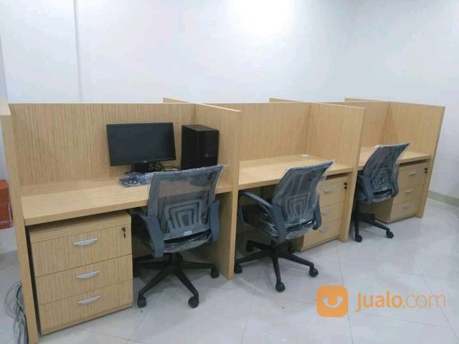 Workstation Meja Custom Bahan Hpl di Kota Jakarta Selatan, DKI Jakarta ...