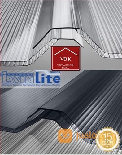 Atap Polycarbonate Twinlite Greca 6mm di Kota Pasuruan, Jawa Timur ...