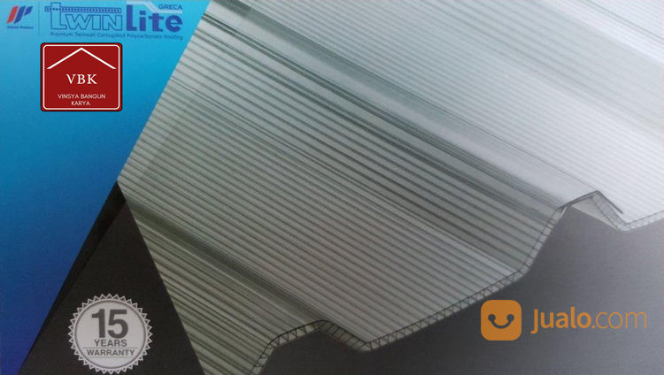 Atap Polycarbonate Twinlite Greca 6mm di Kota Pasuruan, Jawa Timur ...