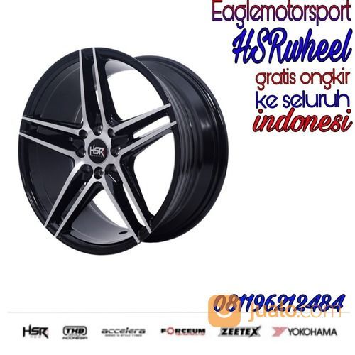 Velg Racing Hsr Ring 17 Ne5 Pcd 4x100 4x114,3 Buat Avanza Xenia Yaris ...