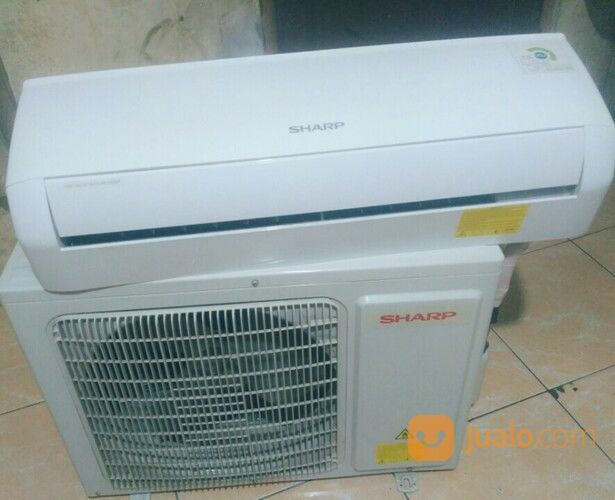 Ac SHARP 3/4pk, Ac Model Baru Dan Freon R32, Baru Dipakai 1 Tahunan. di ...