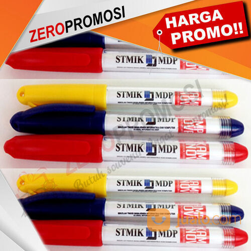 Pulpen Plastik Insert Sticker Model Pulpen Boss Jell di Kota Tangerang ...