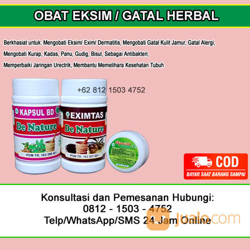 Rekomendasi Obat Eksim Kering Tradisional Kapsul BD - Eximtas Herbal De ...