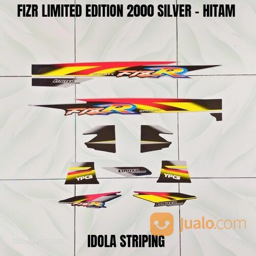 Striping FIZR Limited Edition 2000 Silver - Hitam di Kota Jambi, Jambi ...