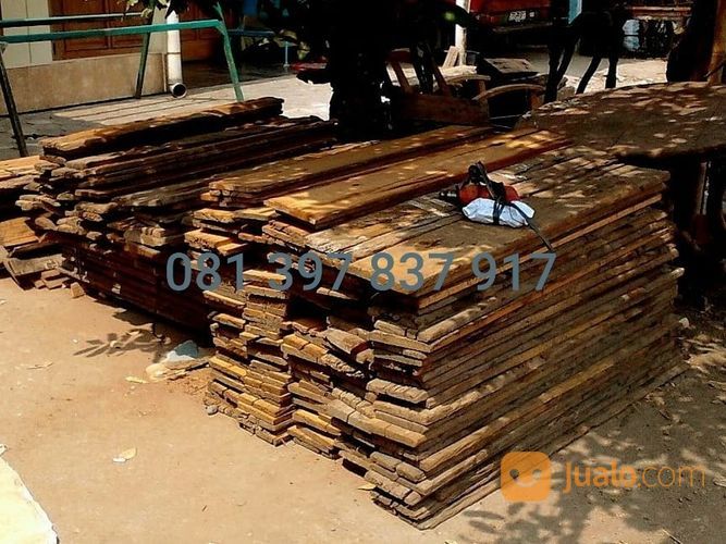 Kayu Ulun Rustic Papan Belahan Antalan Rel Lori Tebu di Kab. Sleman ...