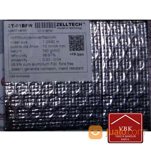 ALUMINIUM FOIL ZELTECH ZT-01BFW + JASA PASANG (HARGA BEDA) di Kota ...