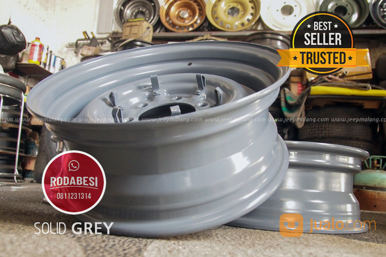 Velg Hardtop Ring 16 Tubeles Solid Grey di Kota Malang, Jawa Timur ...