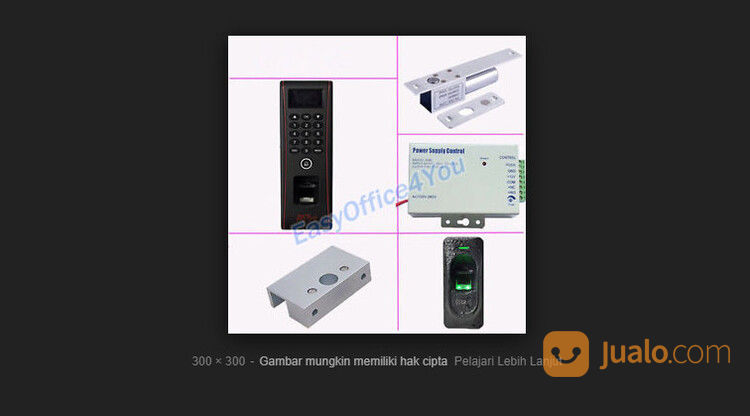 New FINGER PRINT RFID DOOR LOCK ACCESS CONTROL KUNCI PINTU SIDIK JARI ...