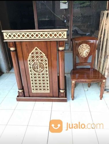Mimbar Masjid Minimalis Set Kursi Salina di Kota Yogyakarta, Yogyakarta ...