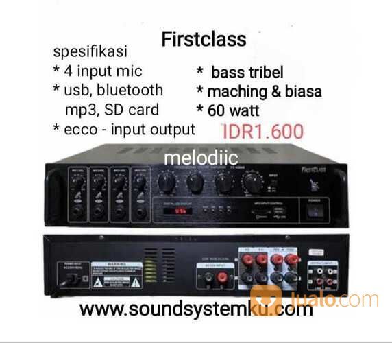 Ampli First Class 60 Watt di Kota Yogyakarta, Yogyakarta | Jualo.com