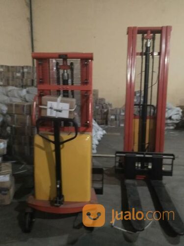 Stacker Semi Elektrik 1-2 Ton Murah / Hand Stacker 1 Ton Semi Electric ...