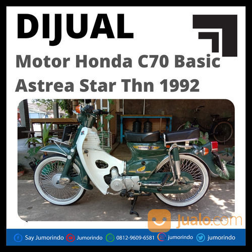 Motor Honda C70 Basic Astrea Star Thn 1992 di Kota Jakarta Selatan, DKI ...