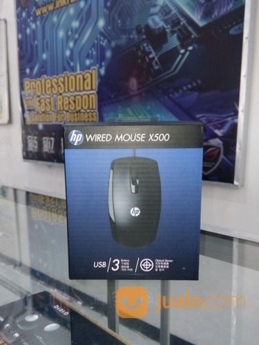 Mouse HP USB X500 di Kota Kediri, Jawa Timur | Jualo.com