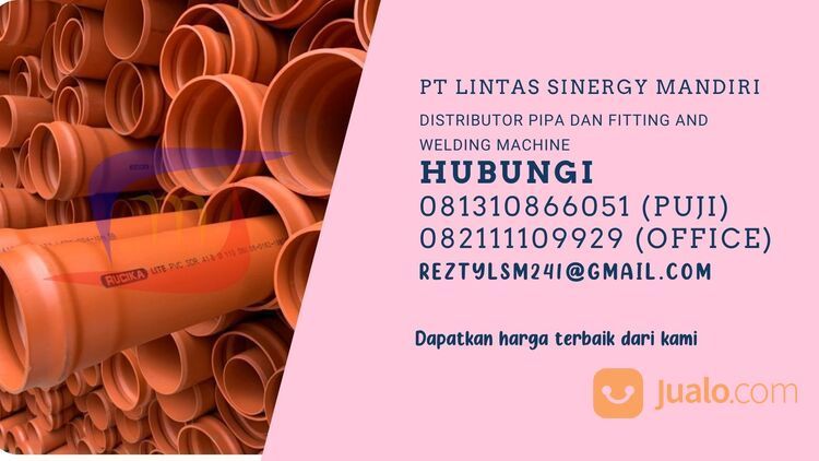 DISTRIBUTOR PIPA LIMBAH RUCIKA LITE SUPRALON TRILLIUN di Kota Mojokerto ...