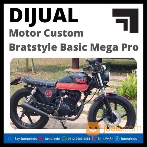 Murah Motor Custom Bratstyle Basic Mega Pro di Kota Serang, Banten | Jualo.com