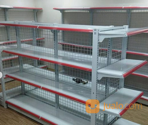 Rak Indomaret Dan Rak Alfamart Termurah DOUBLE T120 Cm di Kab. Cilacap ...