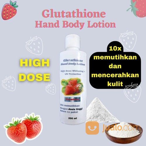 Glutathione Hand Body Lotion Strawberry Premium di Kota Jakarta Pusat ...