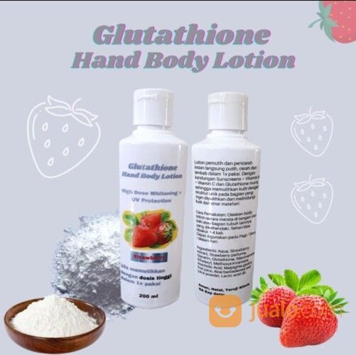 Glutathione Hand Body Lotion Strawberry Premium di Kota Jakarta Pusat ...
