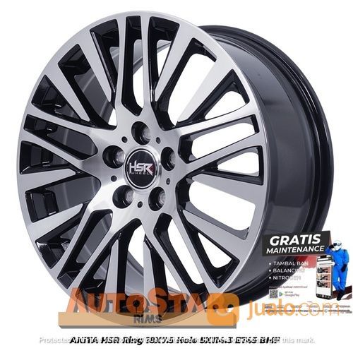 VELG MOBIL RACING ALPHARD,FELFIRE HSR AKITA RING18X8 PCD 5X114,3 di ...