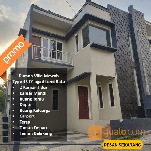 Rumah Murah 2 Lantai Berkonsep Villa Di Kota Malang di Kota Malang ...
