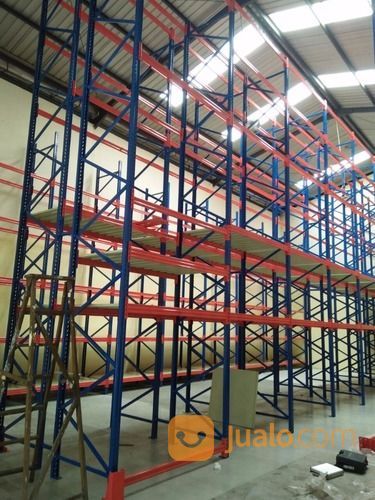 Rak Gudang Medium Duty Kapasitas 1 Ton Perlevel /Model Shelving Kuat ...