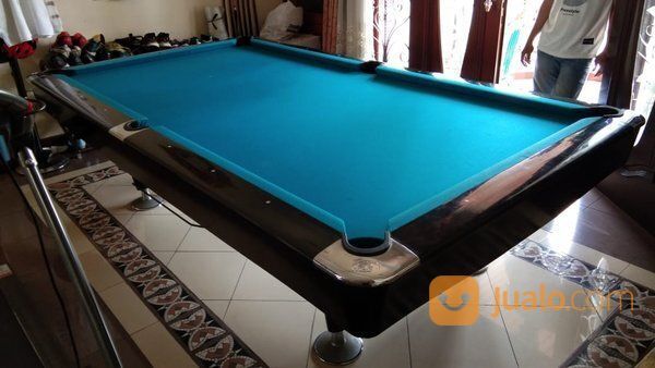Meja Billiard Second Tipe Murrey Black Widow 9 Feet Rekondisi di Kota ...