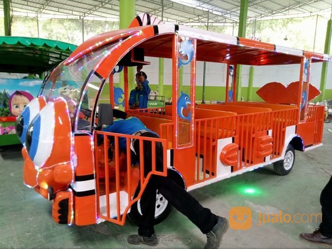 Kereta Mini Wisata Odong Odong Mobil Ikan Nemo di Kab. Sidoarjo, Jawa ...