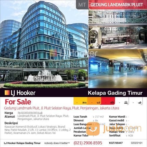 Gedung Landmark Pluit, Jl. Pluit Selatan Raya, Pluit, Penjaringan ...