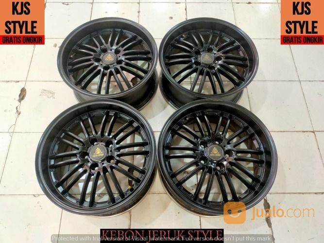 Velg Mobil Bekas Racing Auto Speed R17x7,5 ET 40 Pcd 5x114,3 di Kab ...